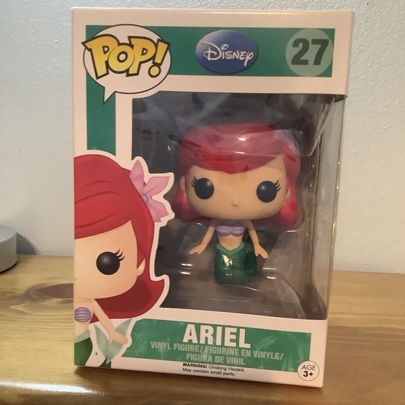 Funko | Toys | New Disney Ariel Funko Pop 27 Vinyl Figure | Poshmark